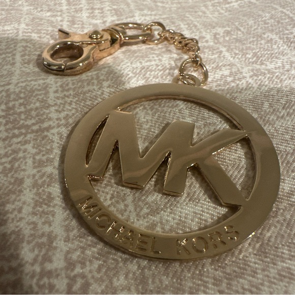 Michael Kors | Accessories | Michael Kors Mk Chain Logo Charm Key Chain ...